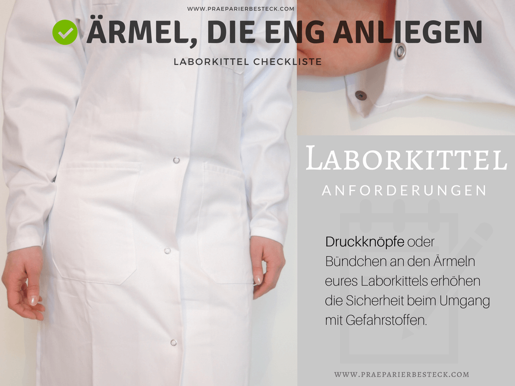 Laborkittel Anforderungen - Was für einen Kittel brauche ich?